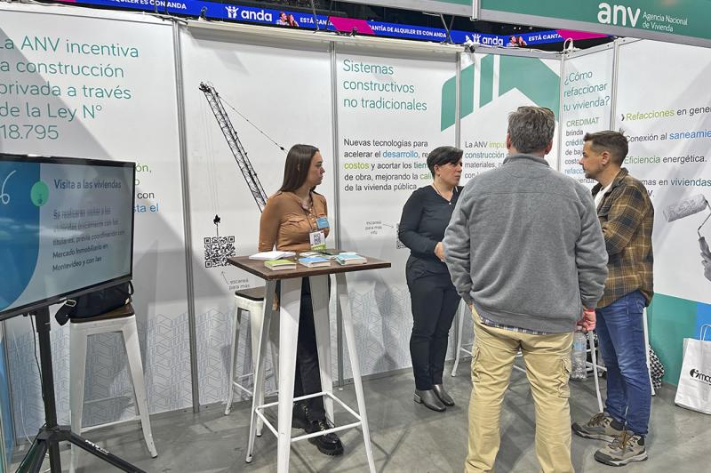La ANV debutando en la Home Fest | Agencia Nacional de Vivienda